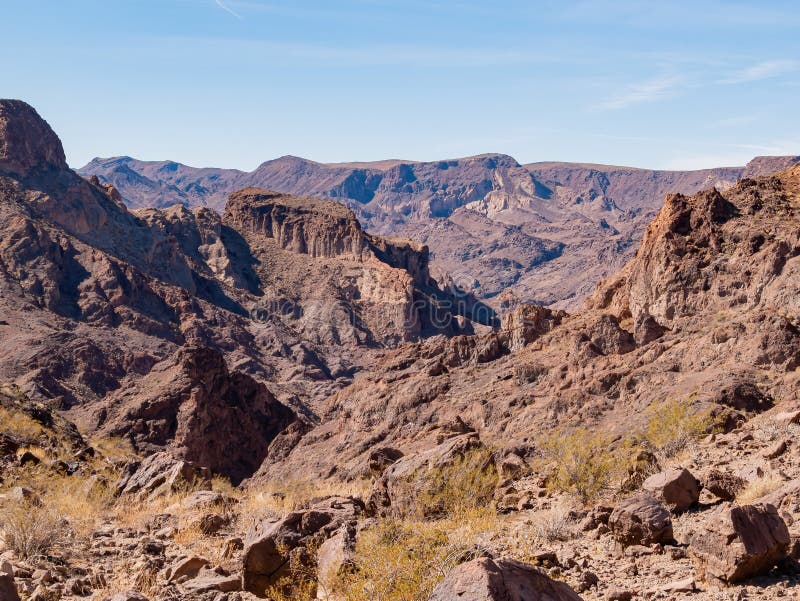Hiking in the Arizona Hot Spring Trail Stock Image - Image of nature ...