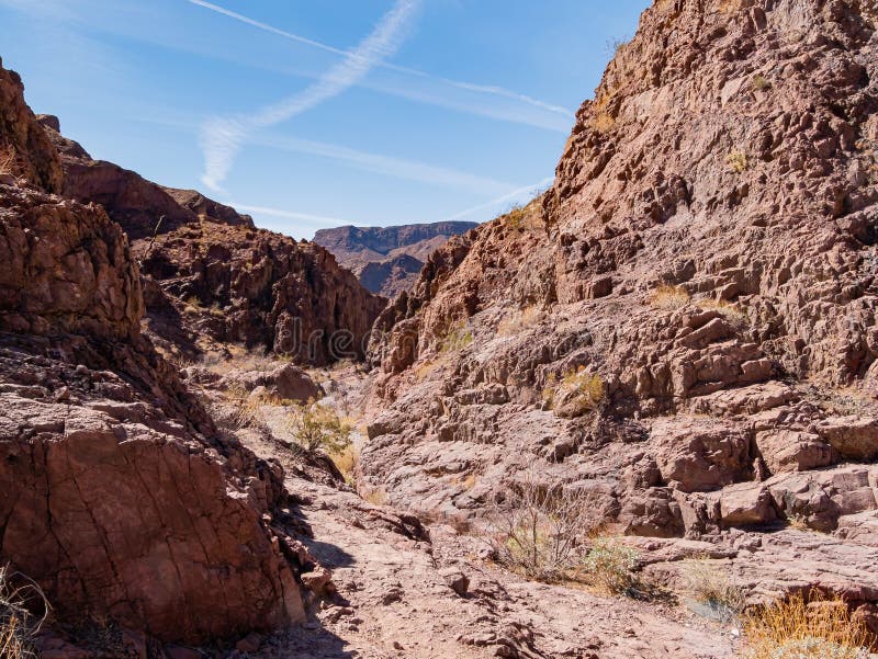 Hiking in the Arizona Hot Spring Trail Stock Image - Image of travel ...