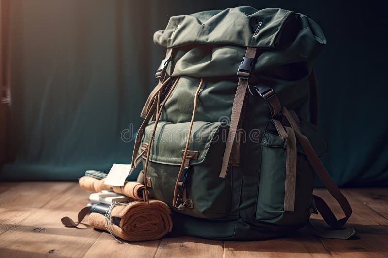 Hiking Backpack, Filled with Essential Supplies, Ready for the Journey ...