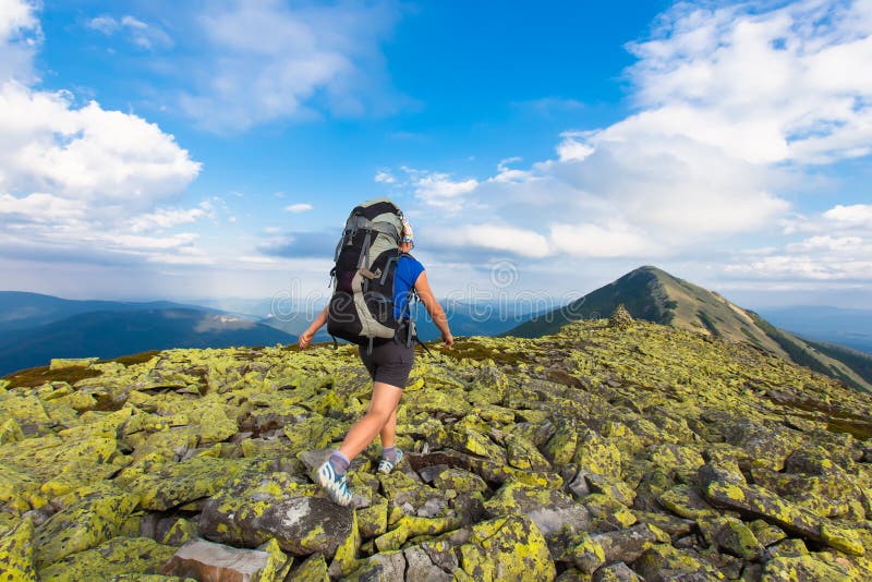 Hiking in Carpathian Mountains Stock Photo - Image of carpathian ...