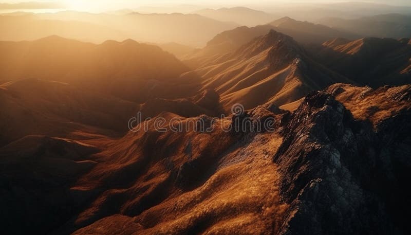 Hiking through Majestic Mountain Range, Exploring Extreme Terrain with ...