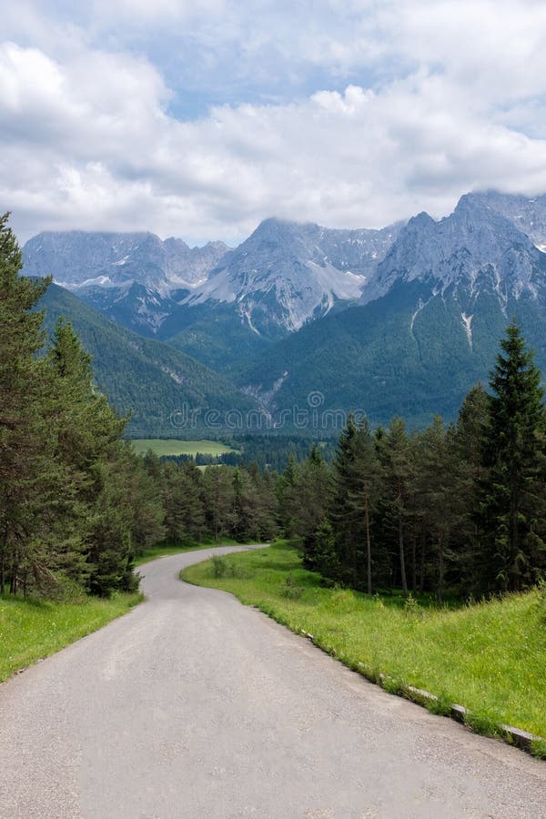 Hiking path in Alps stock image. Image of hiking, destination - 74105579