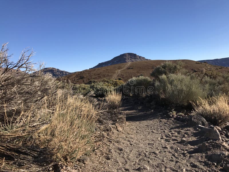 Hiking Path stock image. Image of volcano, 3718, peak - 85233145