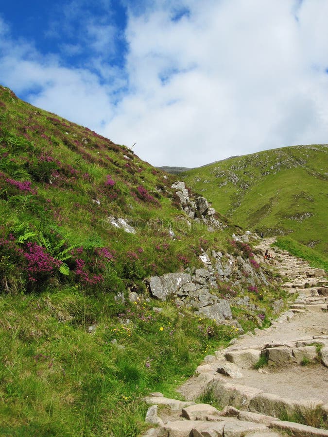 Hiking path stock image. Image of countryside, rocks - 45949617