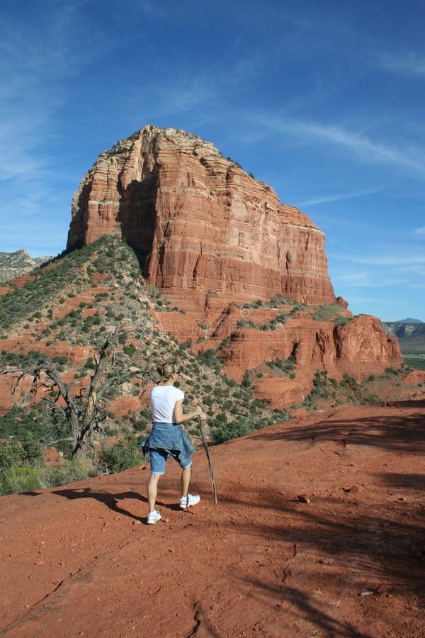 Hiking The Red Rocks. Picture Image: 3434417
