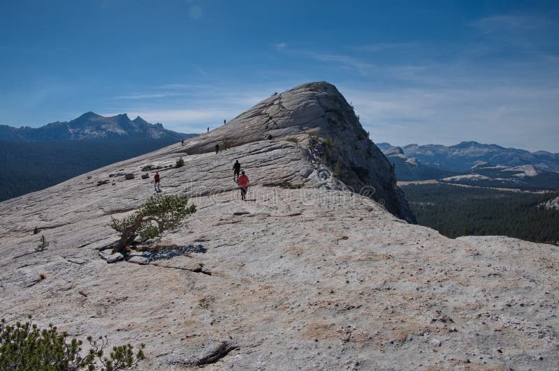Hiking on the rock stock photo. Image of activity, hiker - 344888150
