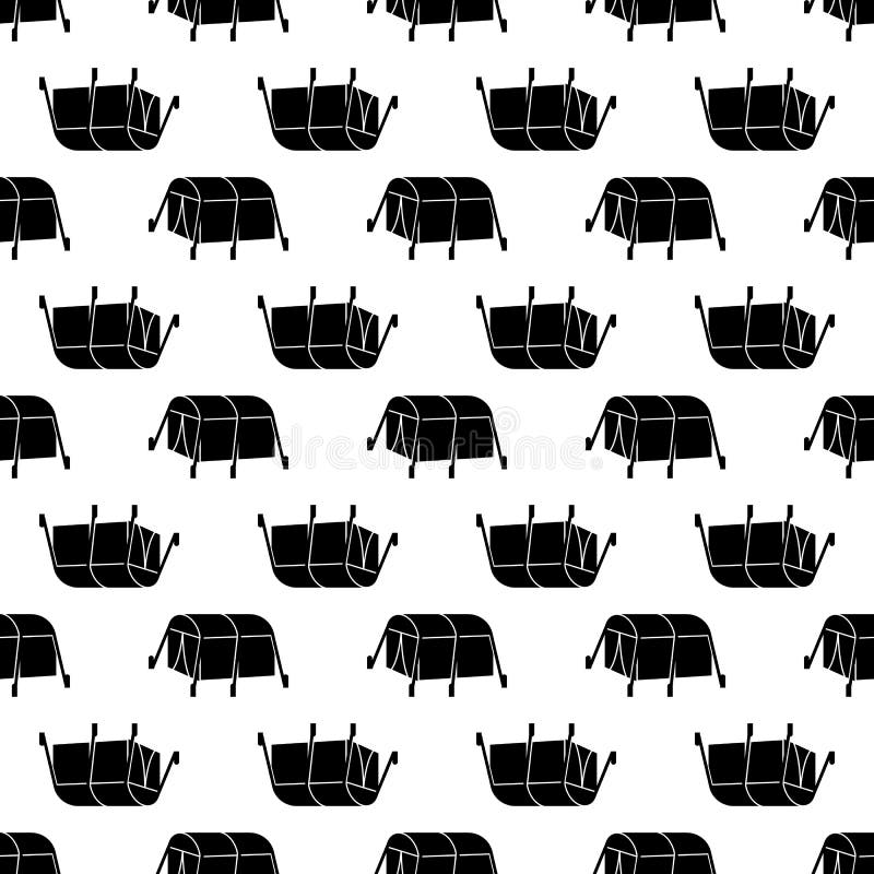 Hiking Tent Pattern Seamless Vector Stock Vector - Illustration of ...
