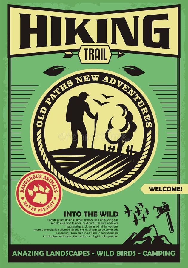 Trail Poster Stock Illustrations – 6,338 Trail Poster Stock ...