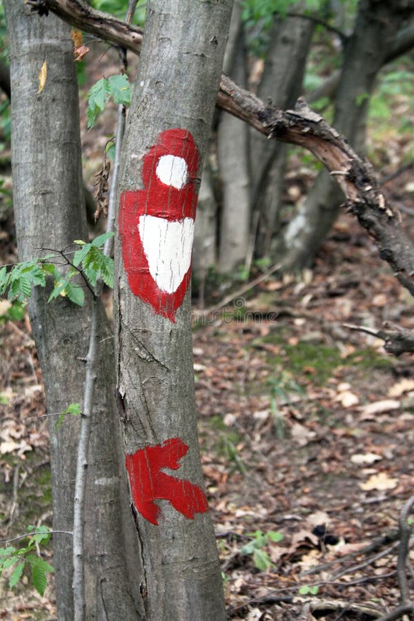 Trail Signs Below the Rock Formations at Castle Rocks State Park in ...