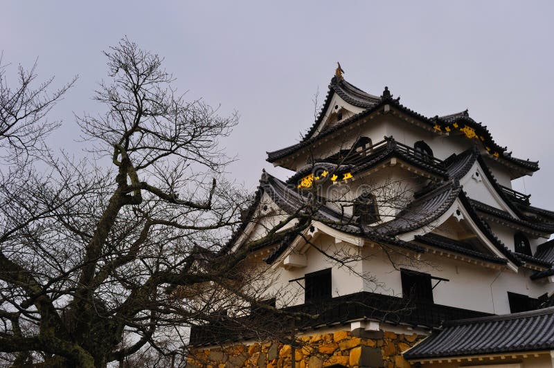 Hikone Castle Keep Hikone Jo Stock Photos - Free & Royalty-Free Stock ...