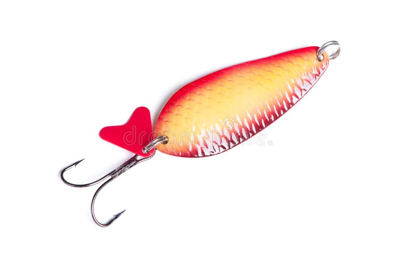 Hilandero De La Pesca Aislado Imagen de archivo - Imagen de estudio ...