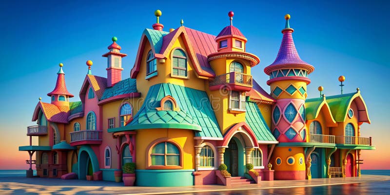 Hilarious Architectural Building Clipart Funny House Designs for ...