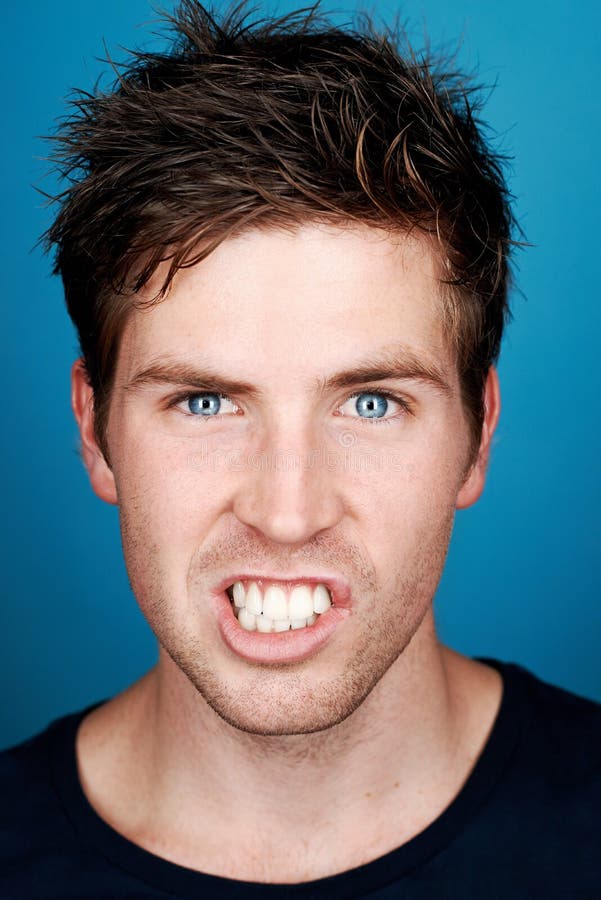 Real man face stock image. Image of masculine, serious - 33714207