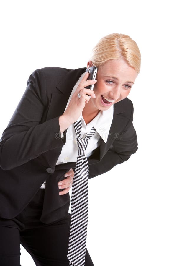 Hilarious phonecall stock photo. Image of professional - 9192158