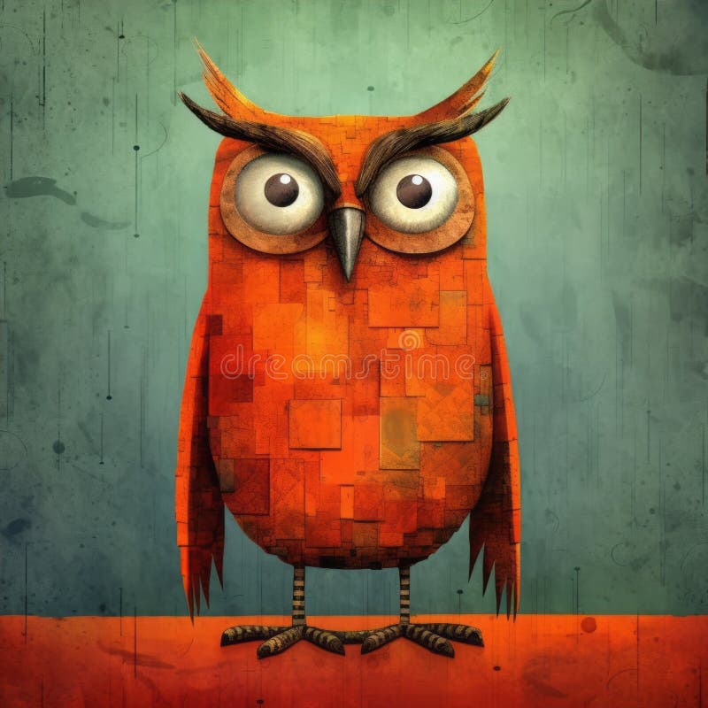 31 Hilarious Rat Comics Featuring a Funny Red Owl Stock Illustration ...