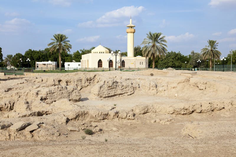Hili Archaeological Park En Al Ain, UAE Imagen de archivo - Imagen de ...