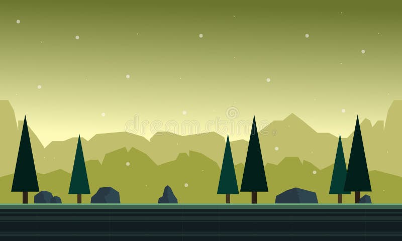 Hill With Background For Game Background Stock Vector - Illustration of ... Hill With Background For Game Background Stock Vector - Illustration of ...