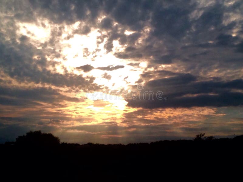 Hill country sun stock photo. Image of hill, dawn, calm - 80458254