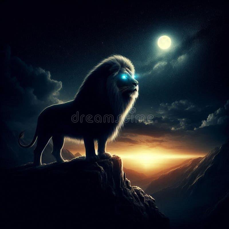 123 Full Moon Lion Stock Photos - Free & Royalty-Free Stock Photos from ...
