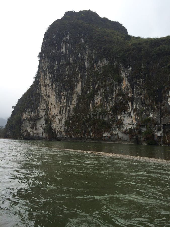 Hill near by Li river stock photo. Image of china, hill - 111007800