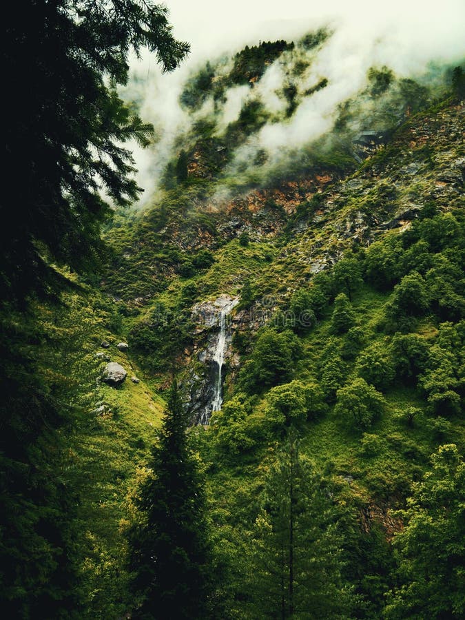 Hill scene from bottom stock image. Image of beauty, hill - 93429657