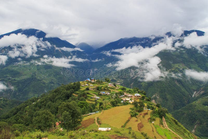 Hill side landscape stock photo. Image of high, hill - 110433048