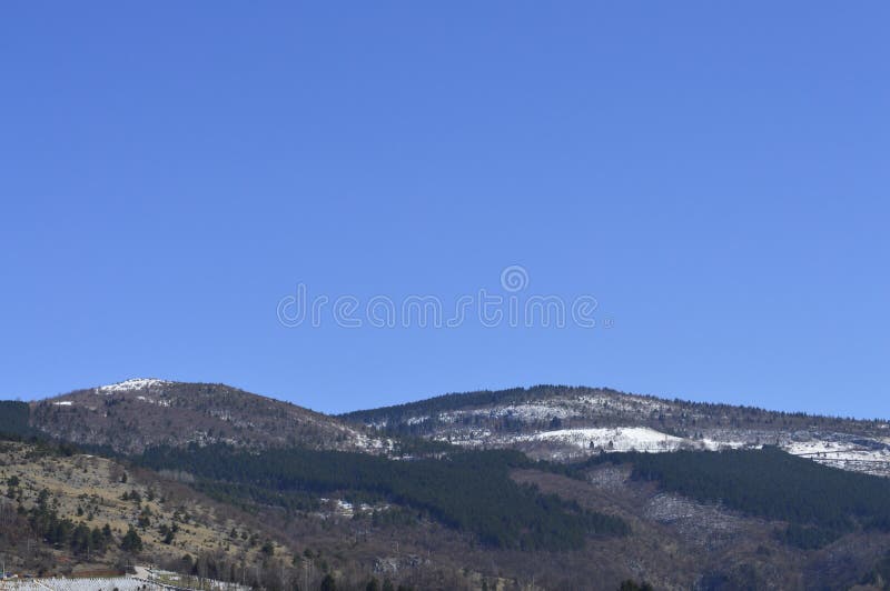 Hill in the spring stock photo. Image of hill, spring - 177697762