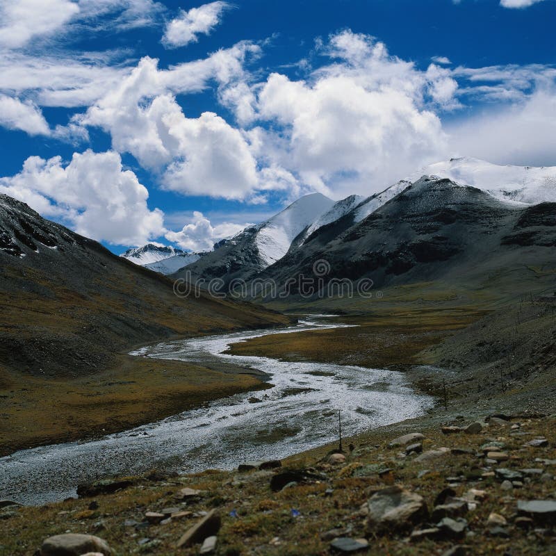 Hill stream stock image. Image of plateau, mountain, fresh - 31442129