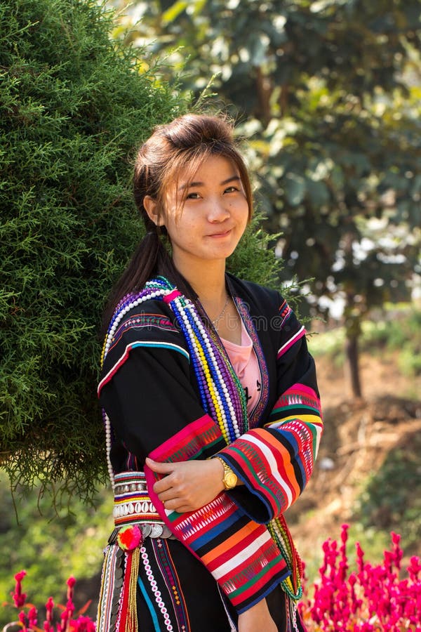 Hill tribe editorial stock image. Image of female, minority - 37478359