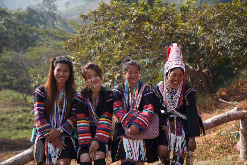 Hill tribe editorial stock image. Image of female, minority - 37478359