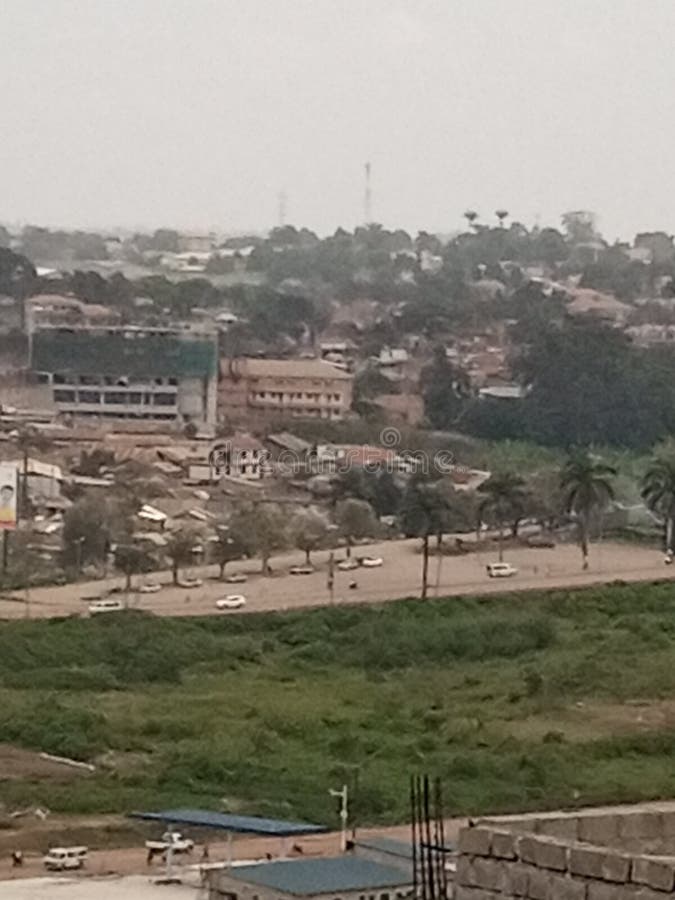 Hill View of Area Around Nambole Stadium Stock Photo - Image of ...