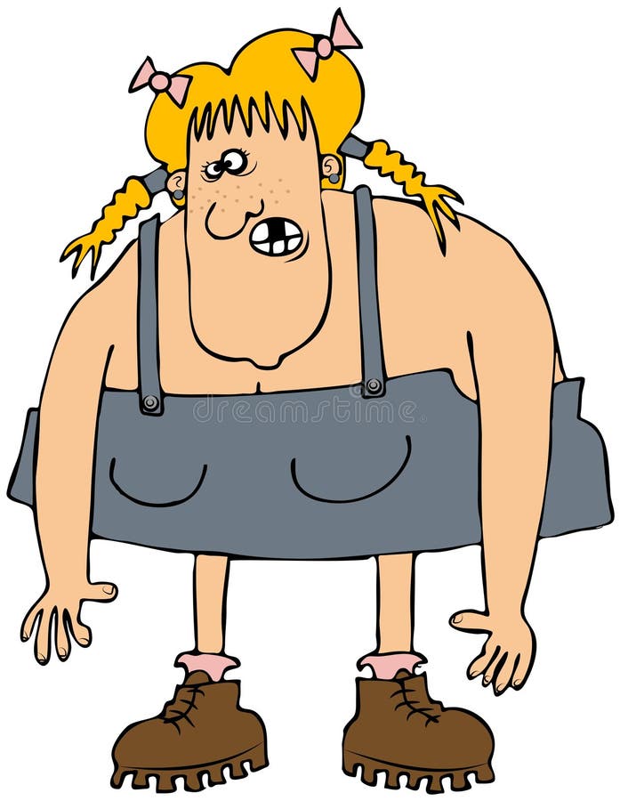 Redneck Girl Cartoon