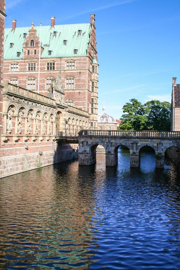 Hillerod castle stock image. Image of facade, frederiksborg - 90150243
