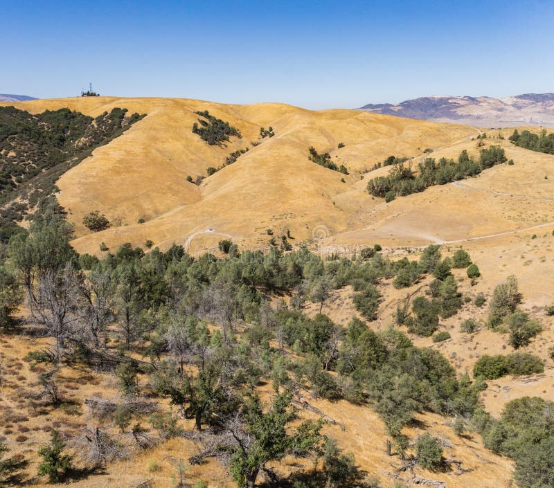 Hills Above Bakersfield Southern California Stock Photo - Image of ...