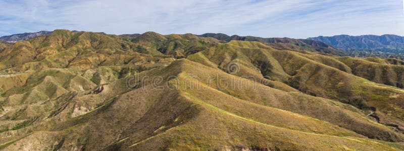 Hills and Canyons of Southern California Stock Photo - Image of country ...