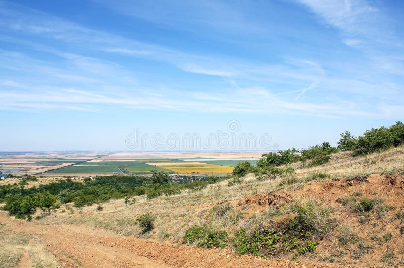 Hills at Ghioroc Arad Romania Stock Photo - Image of insect, color ...