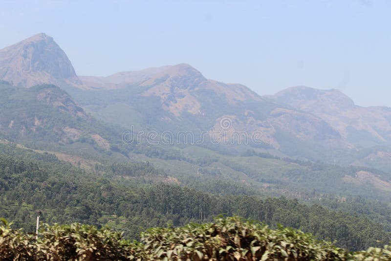 Hills view in Kerala stock photo. Image of kerala, trees - 146270526