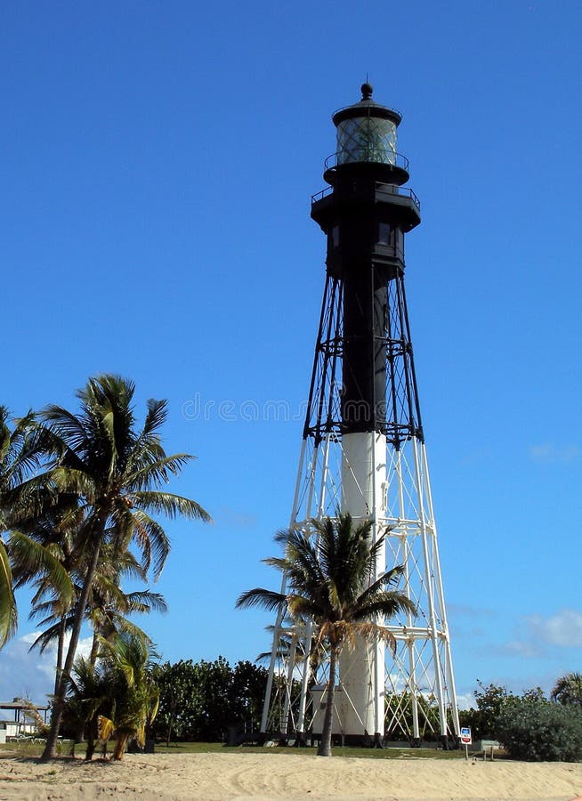 Hillsboro Inlet lighthouse stock image. Image of florida - 5752375