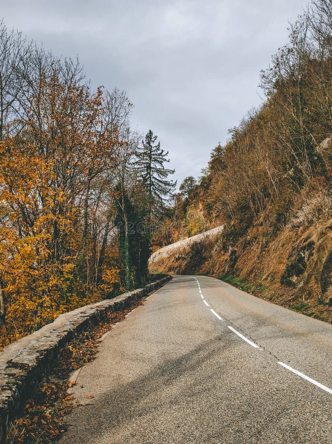 Hillside Highway Stock Photo. Stock Image - Image of tourist, plant ...