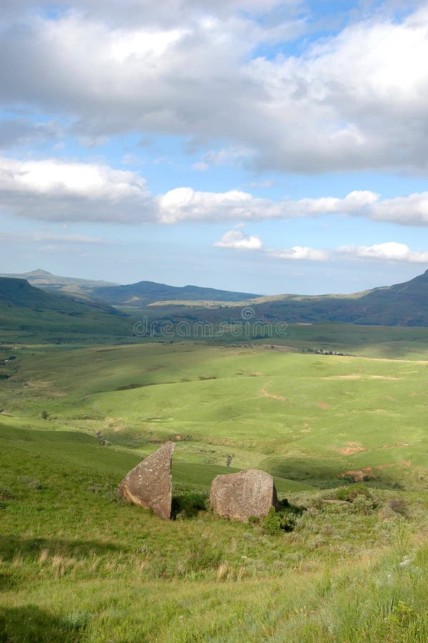 Hillside and rocks stock image. Image of slope, rock, boulders - 7942505