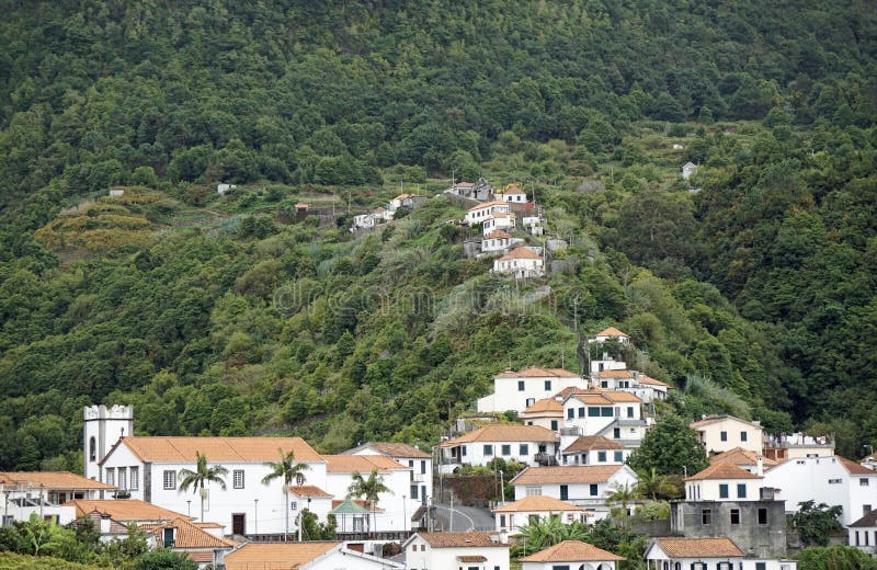Hillside Settlement on Madeira Island Stock Photo - Image of atlantic ...