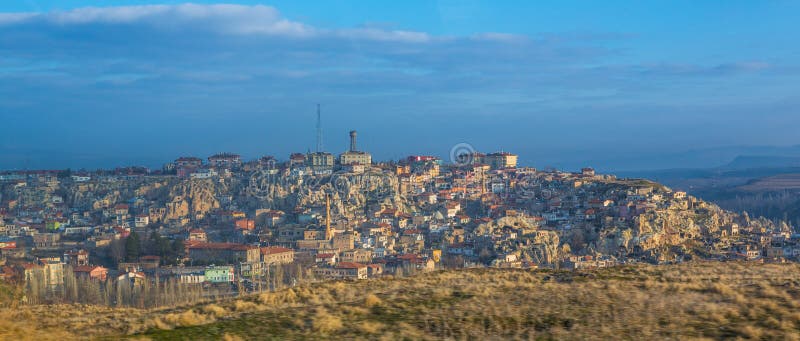 Hillside Town in Italy stock image. Image of landscape - 42515321