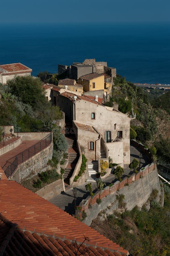 Mediterranean scene stock image. Image of alleyway, greece - 4570775