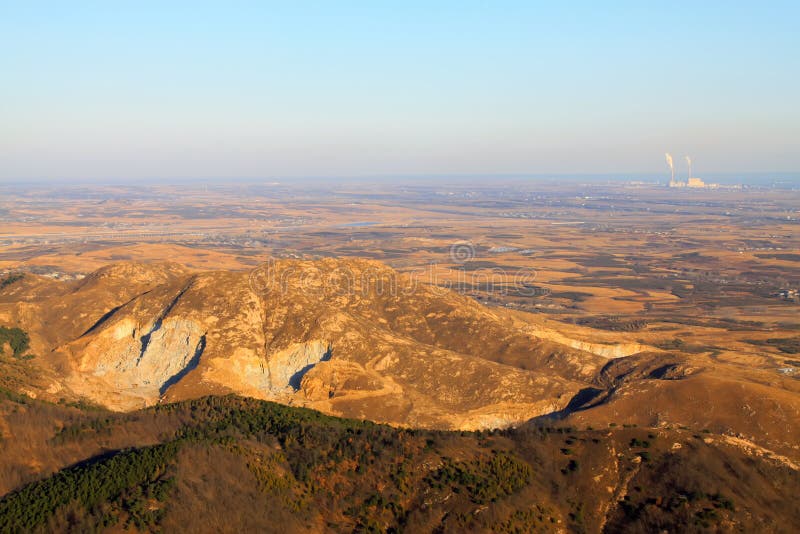 Hilly Areas of Natural Landscape Stock Image - Image of details ...