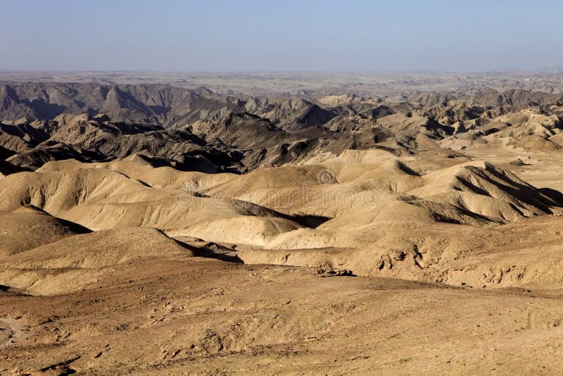 Hilly Desert in Central Namibia Stock Photo - Image of view, summer ...