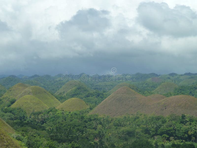 Hilly landscape stock photo. Image of hills, tropical - 48474190