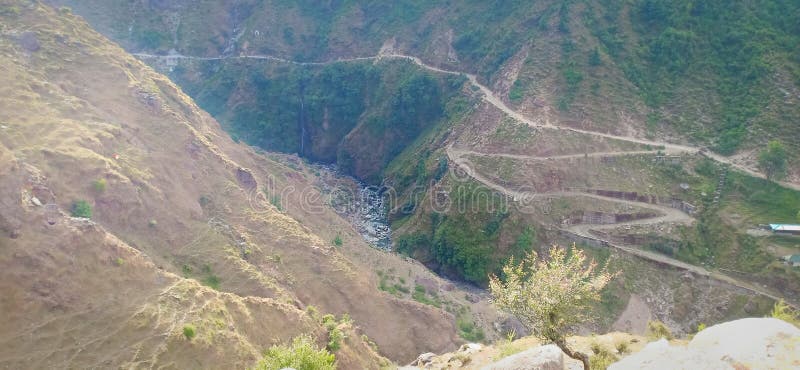 Hilly Roads. Himachal Pradesh Stock Photo - Image of himachal, hilly ...