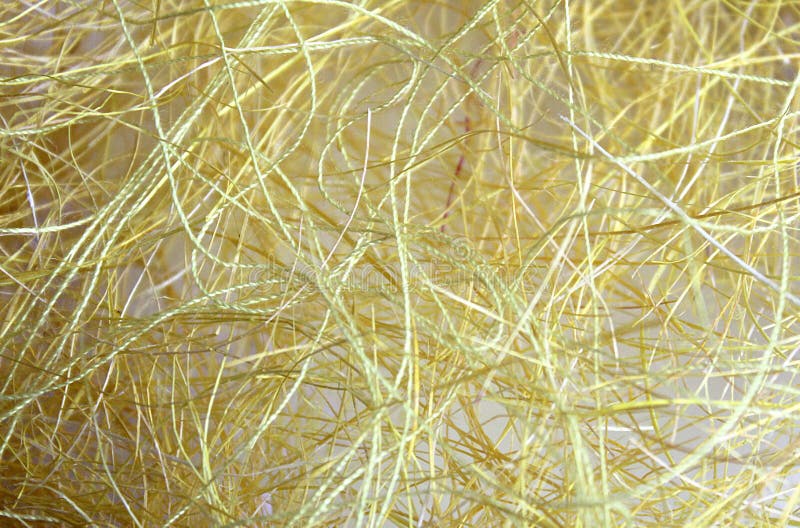 Hilo Amarillo Enredado Textura Defocused Foto de archivo - Imagen de ...