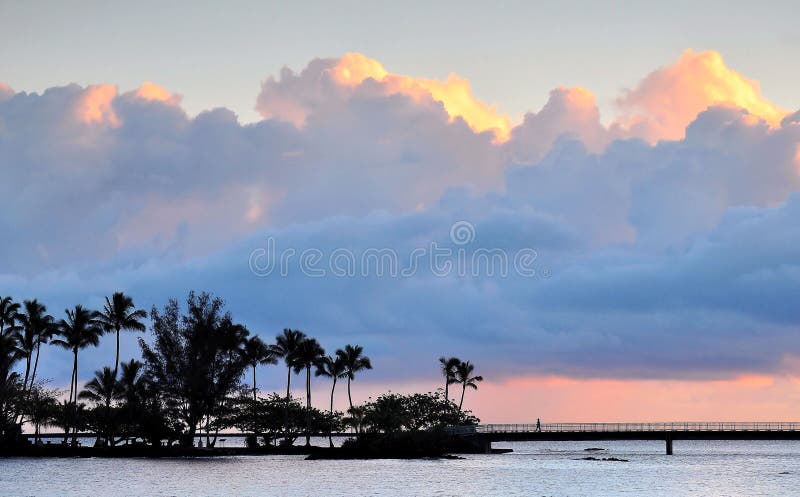 Hilo Sunrise stock image. Image of sunset, dark, hawaii - 13308891