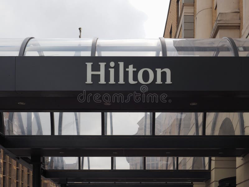 Hilton Hotel Storefront in Cambridge Editorial Stock Photo - Image of ...